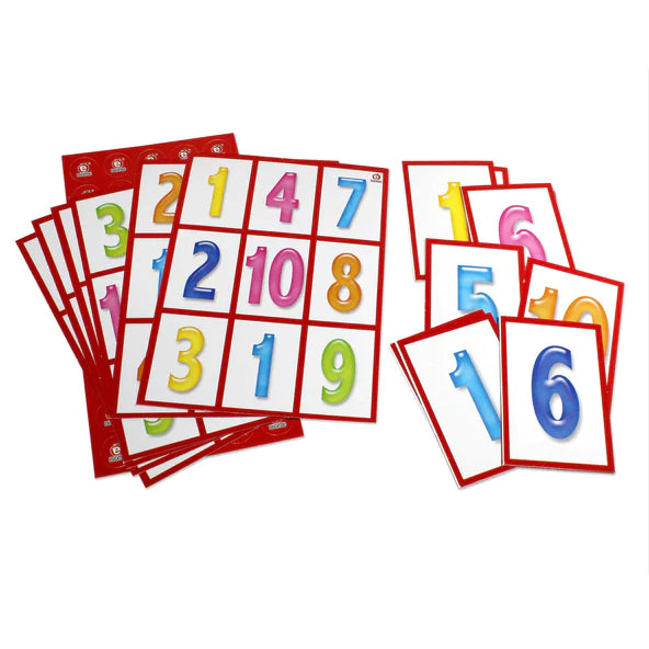 Lotería Arcoíris de Números del 1 al 10 – Librería Punto de Lectura