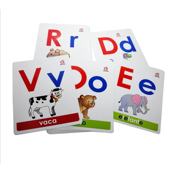 Mega tarjetas abecedario asociación – Librería Punto de Lectura