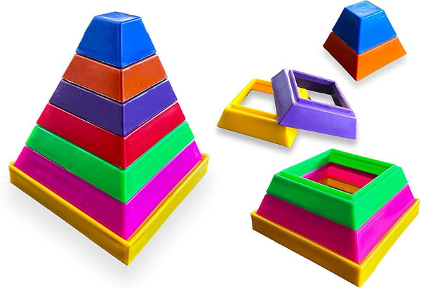 Pirámide Cuadrangular Plastico – Librería Punto de Lectura
