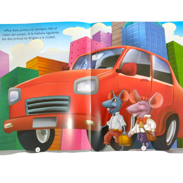 El Ratón del Campo y El Ratón de la Ciudad - Fábulas de Esopo I ...