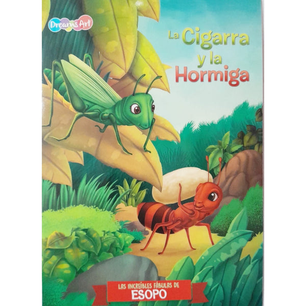 La Cigarra y la Hormiga - Increíbles Fábulas de Esopo – Librería Punto ...