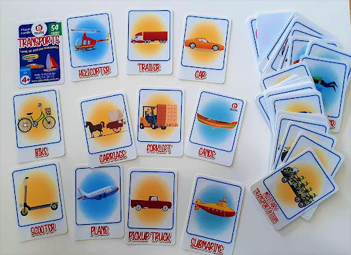 Flash Cards Transports – Librería Punto de Lectura